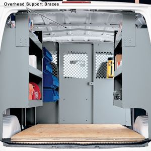 Floor Saver Shelving, Two Units