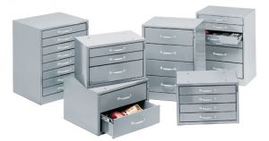 Small Parts 4 Van Storage Drawer Unit - 2 1/8"H Drawers, 11 1/2"D ...
