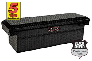 JOBOX® Black Aluminum Single Lid Crossover Boxes
