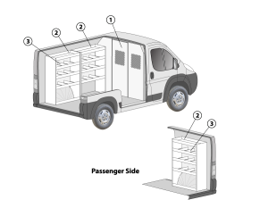 RAM ProMaster Van Shelving Package and Storage Systems | Dodge RAM ...