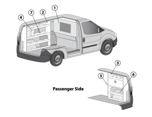 ProMaster City Plumbing Van Package, Steel Shelving - SAVE $60!